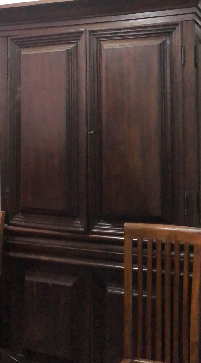 Jual Lemari Kayu Jati Asli 4 Pintu Renos